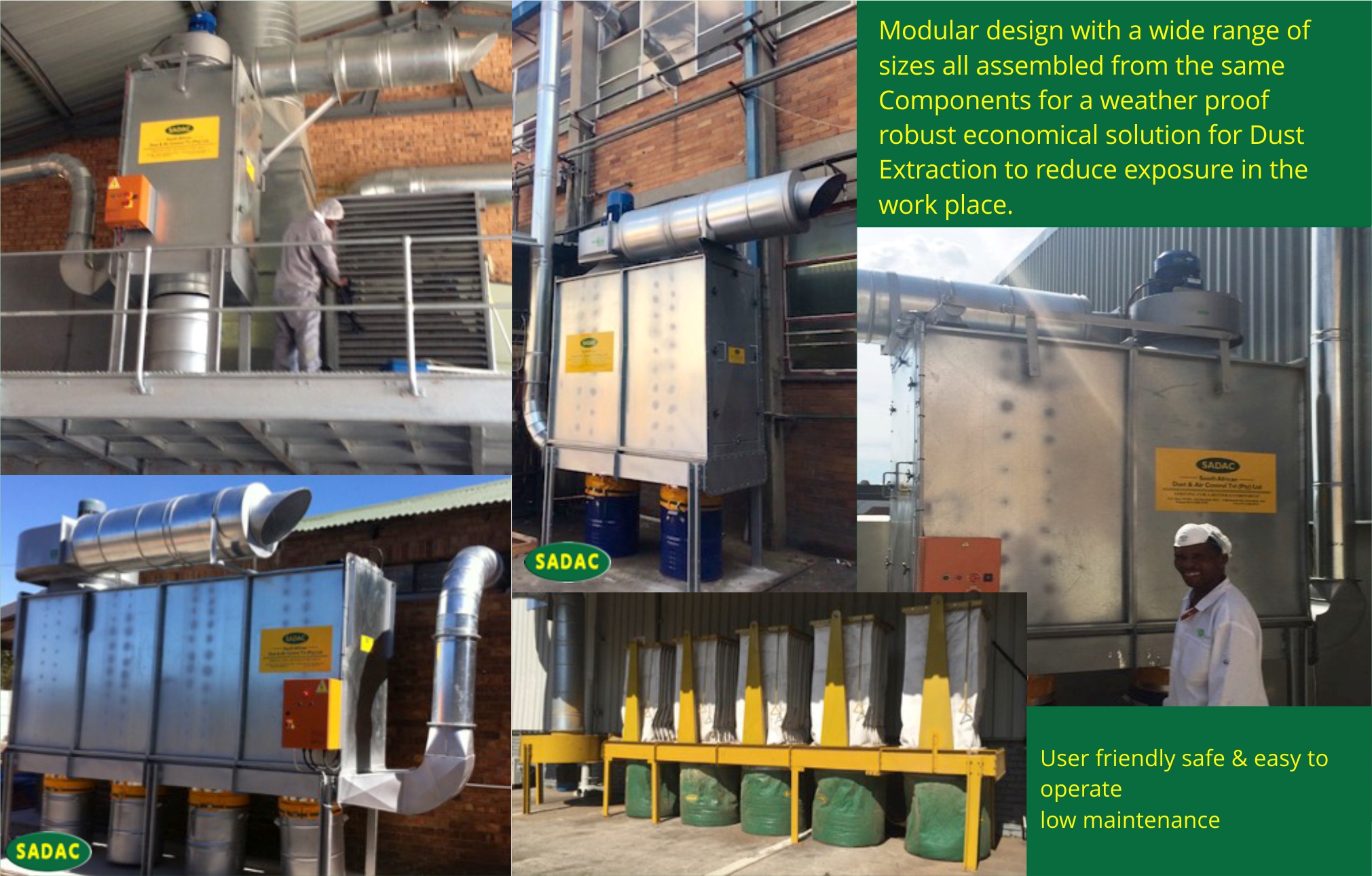 DUSTMASTER || Mechanical Shake Fabric Dust Filter units